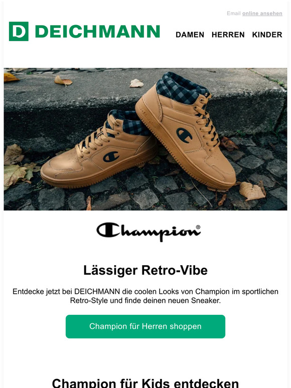 Deichmann.UK: Klassiker reloaded - Champion für Herren shoppen | Milled