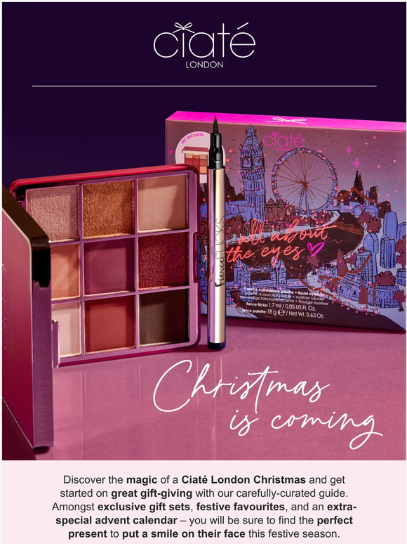 Ciaté London: The Ciate London Christmas Gift Guide has landed! | Milled