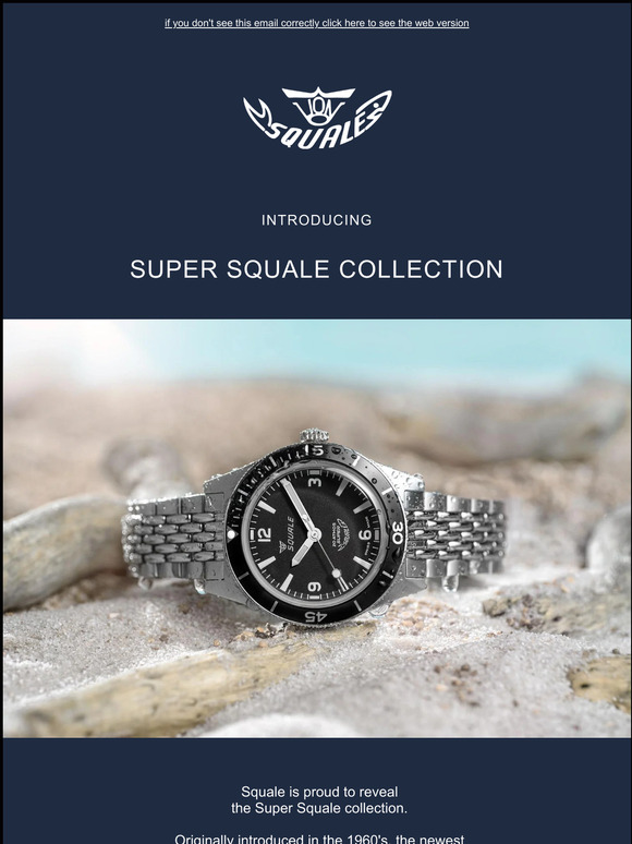 Squale: The new Super Squale Collection | Milled
