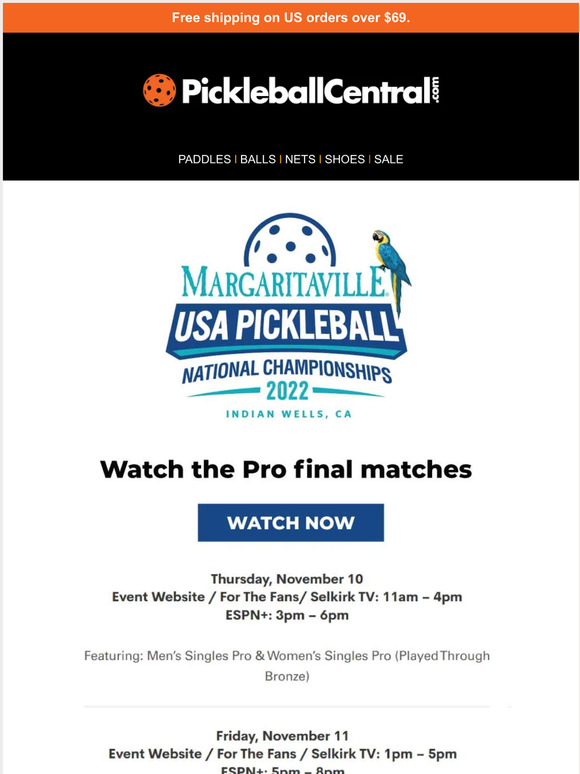 Pickleball Central: Watch the Pro Final Matches! 🌴 | Milled