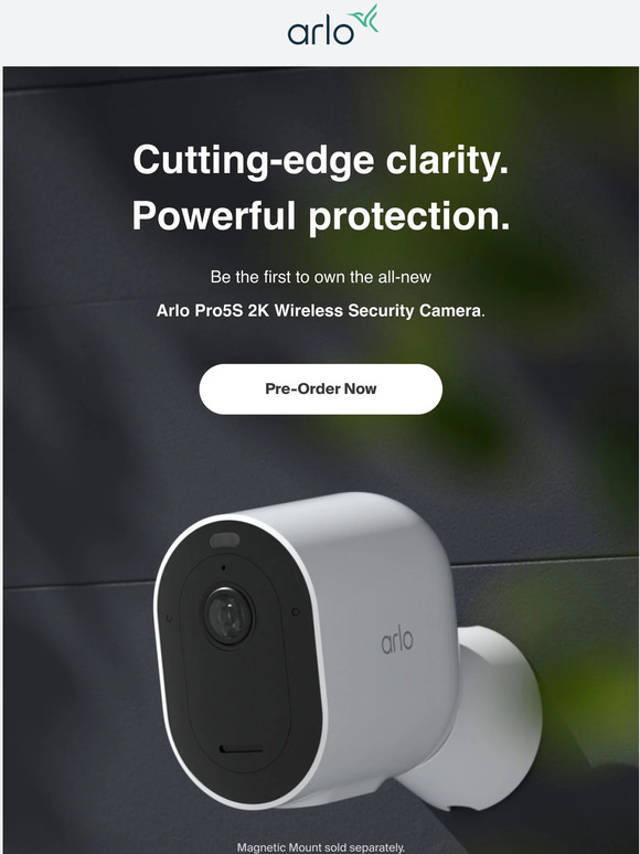 Arlo: Be the first to own the all-new Arlo Pro 5S 2K Camera | Milled
