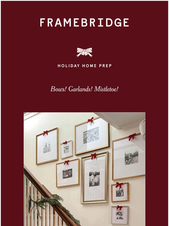 Framebridge: Operation: Deck the Halls | Milled