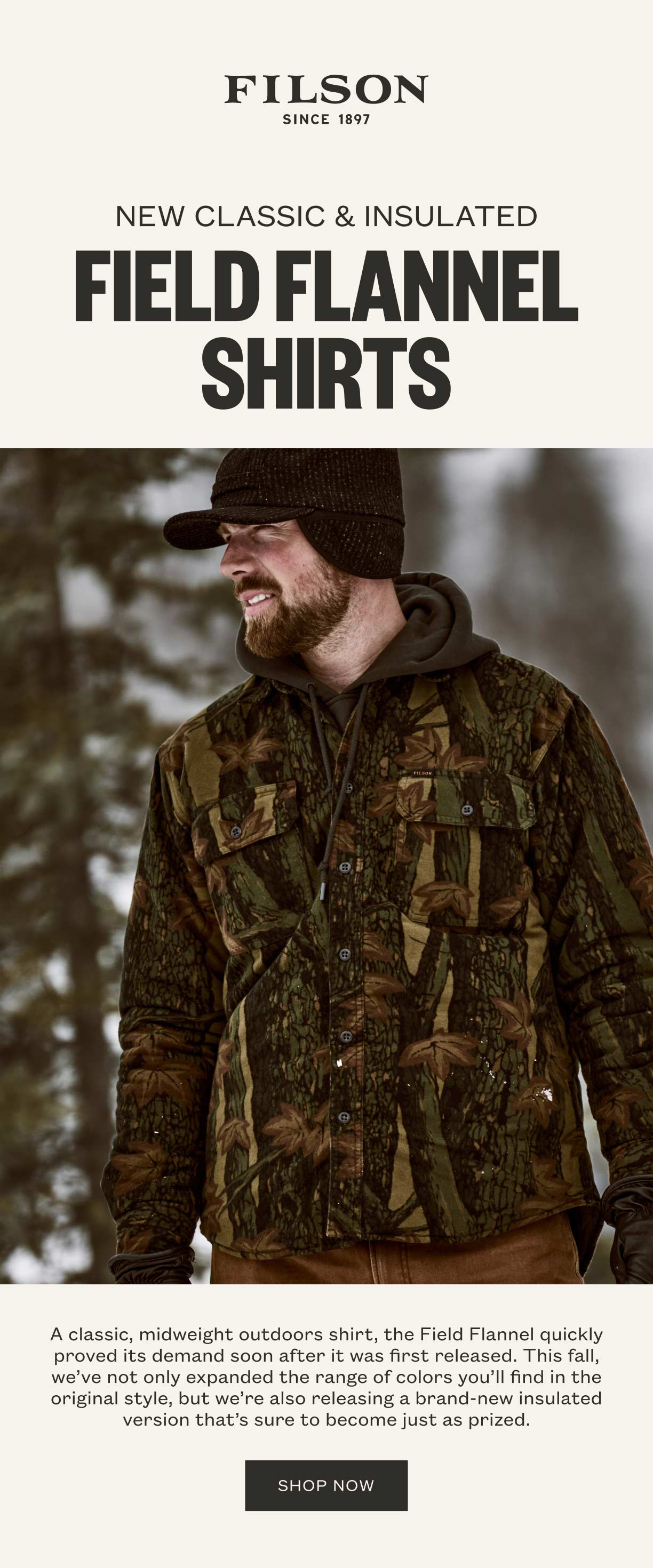 Filson: Classic & Insulated Field Flannels | Milled