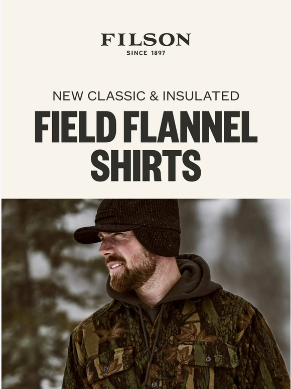 Filson: Classic & Insulated Field Flannels | Milled