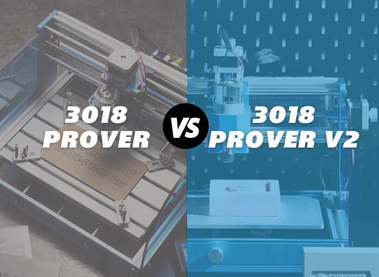 SainSmart: 3018-PROVer vs. 3018-PROVer V2 | CNC Router Comparison | Milled