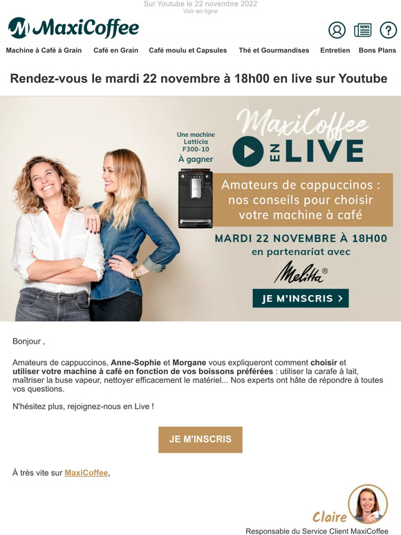 MaxiCoffee: MaxiCoffee Live : Amateurs de cappuccinos, nos conseils ...