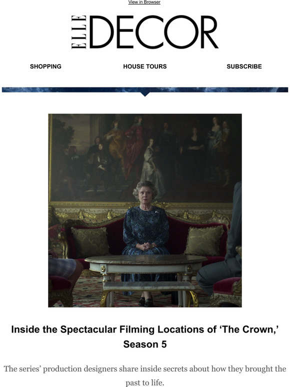 ELLE: Inside the Spectacular Filming Locations of ‘The Crown,’ Season 5 ...