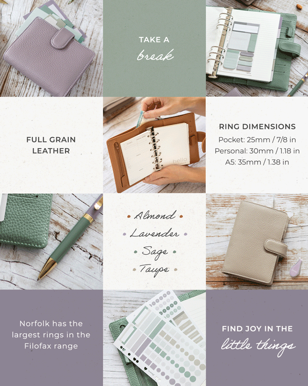 Filofax: Meet The Norfolk Collection | Milled