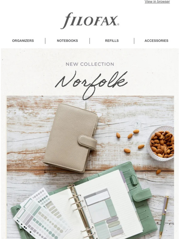 Filofax: Meet The Norfolk Collection | Milled