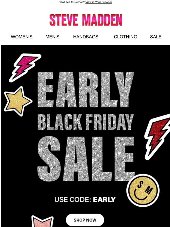 Steve Madden: 40% Off Starts NOW 🥳 | Milled