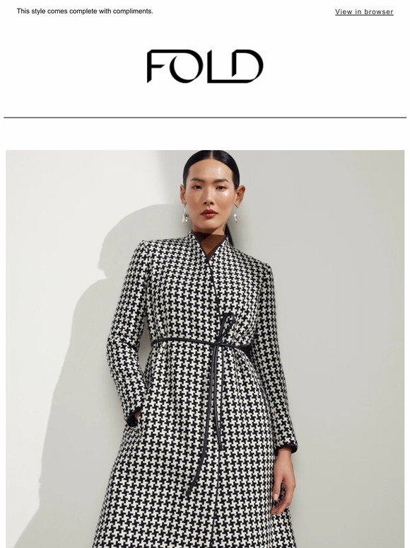 The Fold: Meet the Statement Coat of the Season | Milled