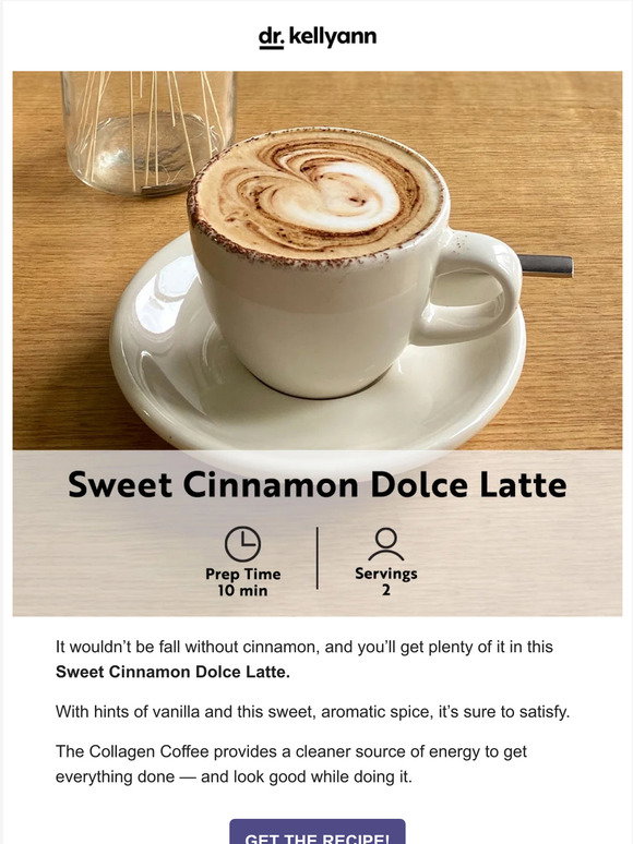 Dr. Kellyann: [Recipe] Beautifying lattes ☕ | Milled