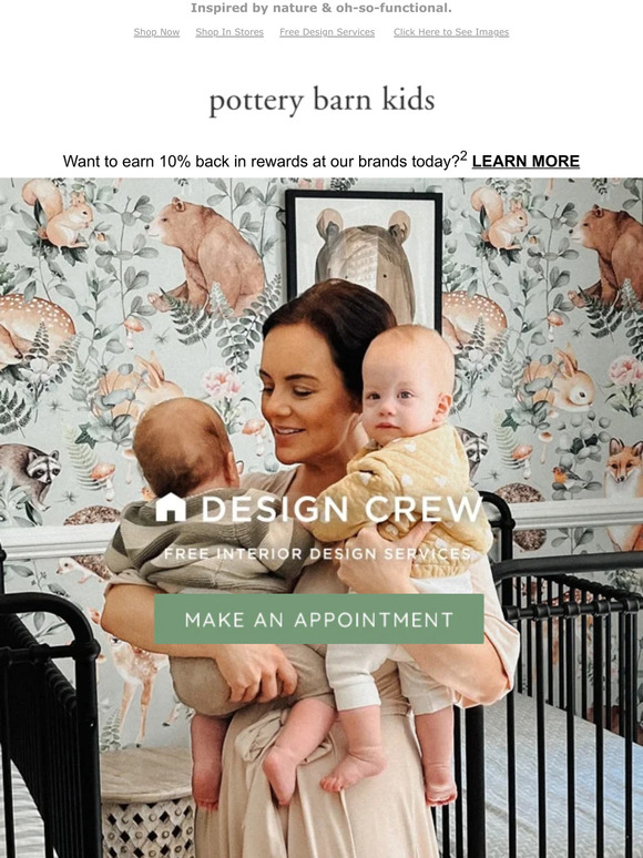 Pottery Barn Kids: Come on in: Influencer Lauren Stewart’s twin nursery ...