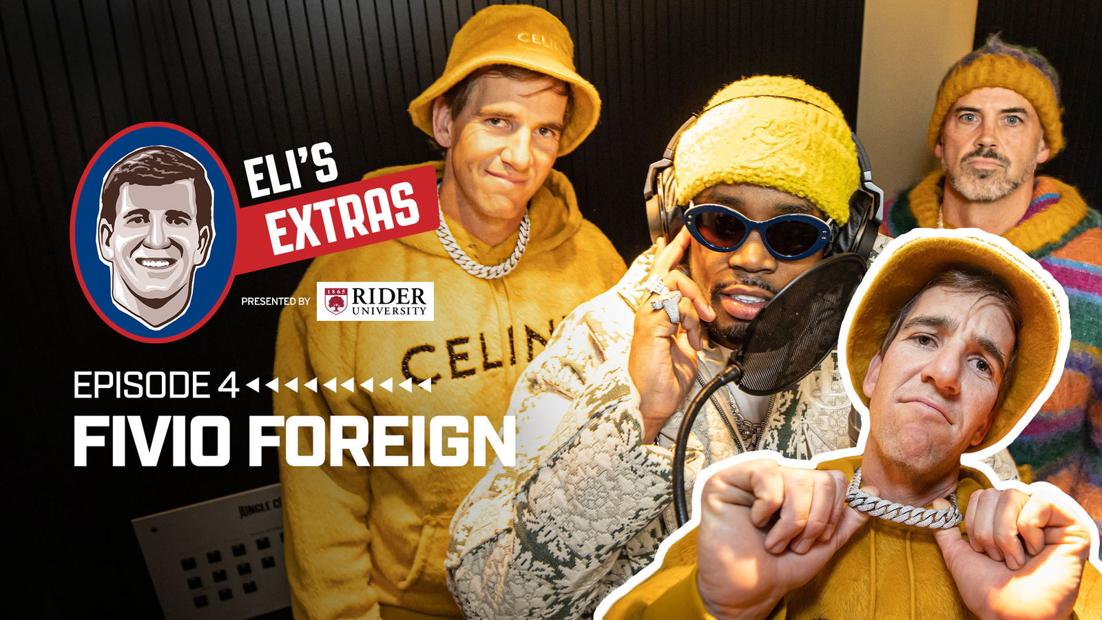 New York Giants: Rapper Fivio Foreign joins Eli's Extras | Milled