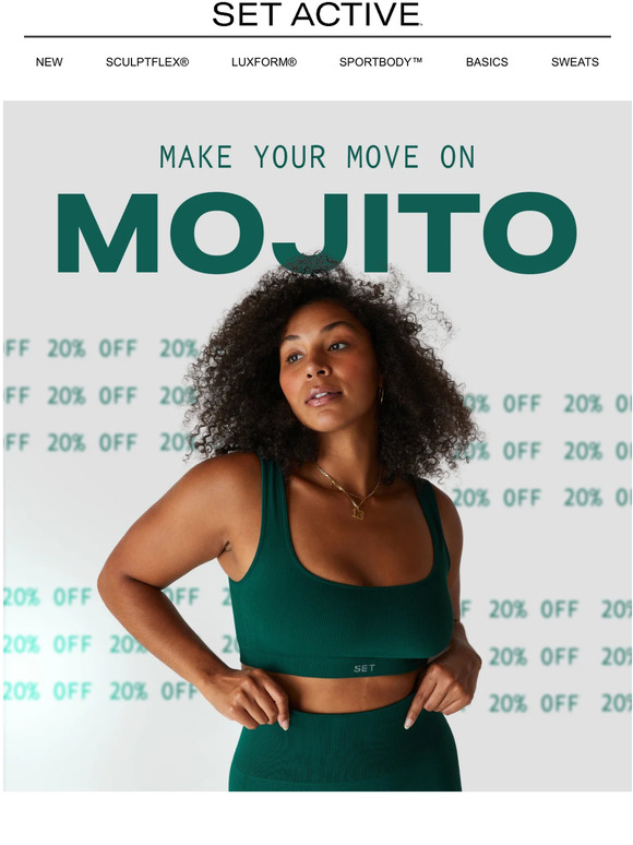 Set Active: MOJITO, BUT MARKED DOWN | Milled