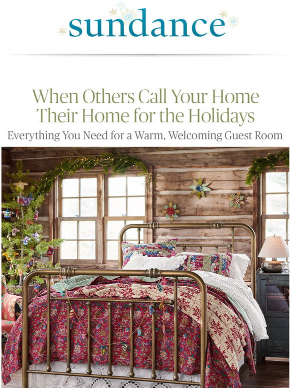Sundance: Your Merry & Bright Guest Room Checklist... | Milled