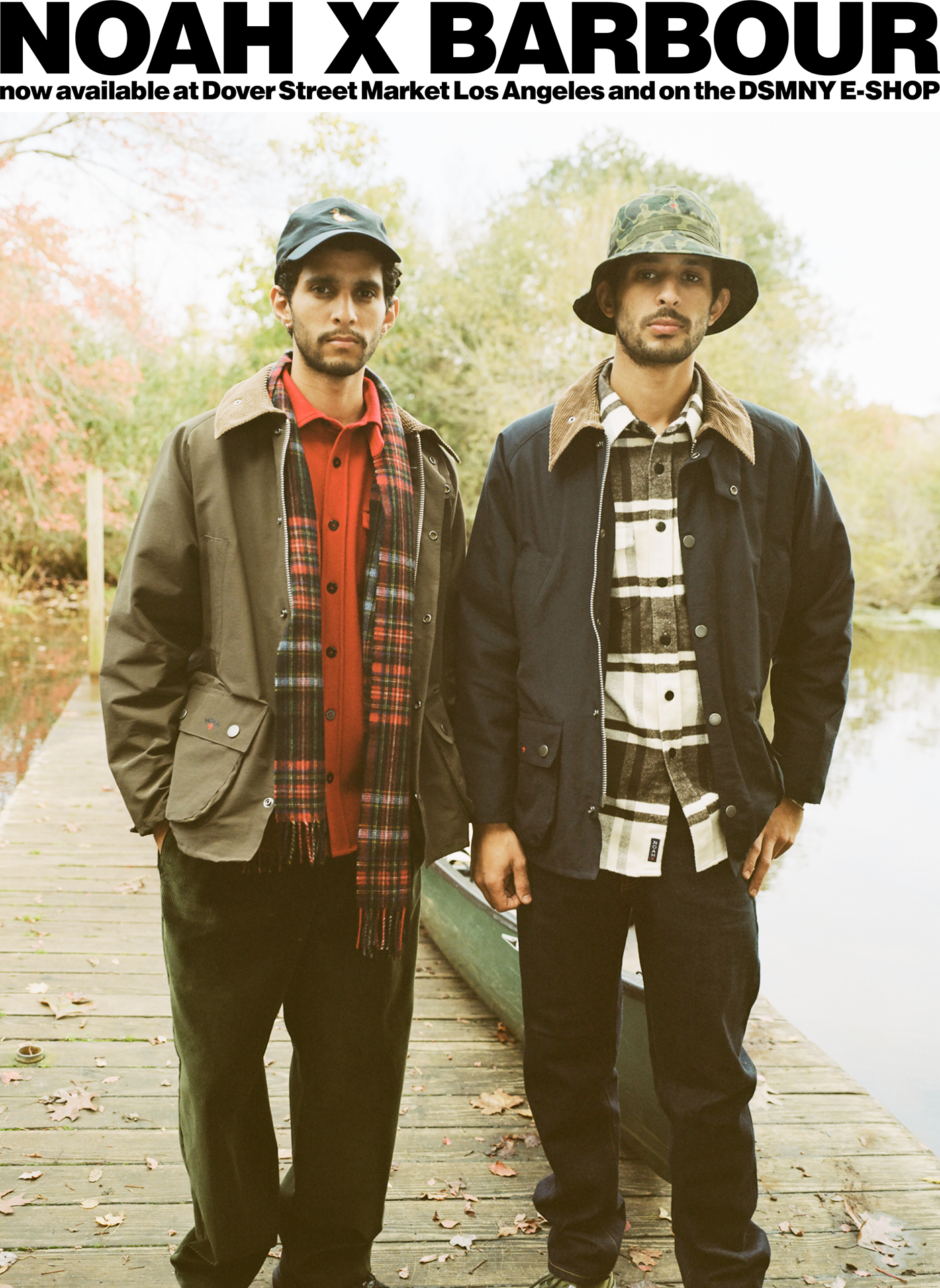 Dover Street Market: Noah x Barbour now available at Dover Street Market Los Angeles and on the ...