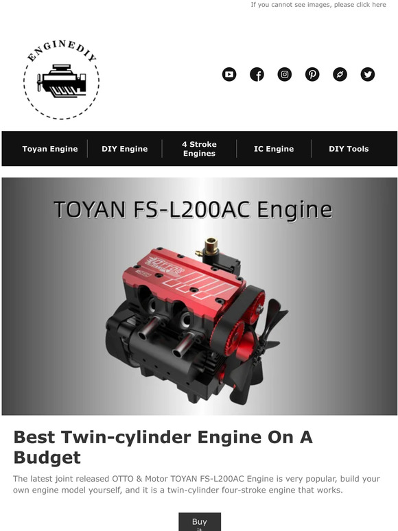 Enginediy: Best Twin-cylinder Engine On A Budget 🎁 | Milled