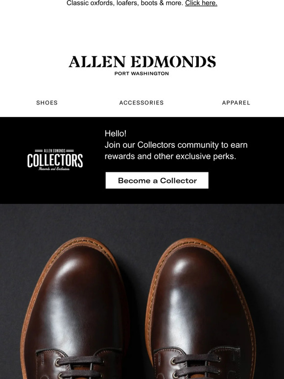Allen Edmonds: 100 years of iconic style | Milled