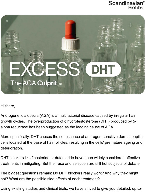 Scandinavian Biolabs: DHT blocker treatments for AGA | Milled
