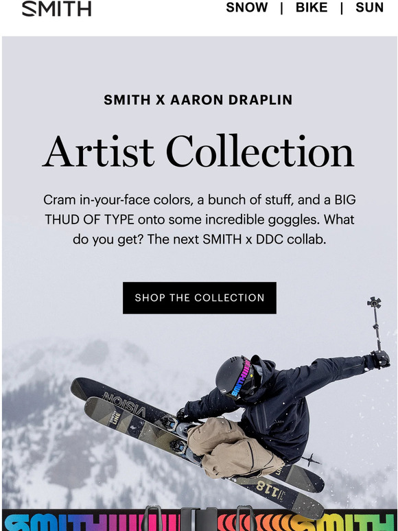 Smith Optics: SMITH x Draplin Design Co. | Milled