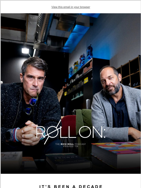 Rich Roll: Life Lessons From 10 Years of Podcasting | Milled