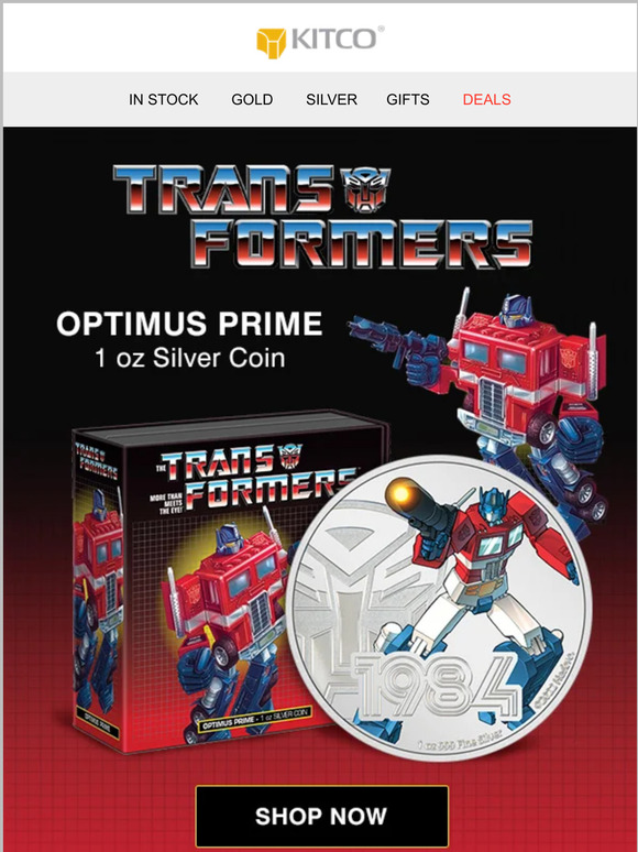 Kitco Metals: Autobots Assemble! | Milled