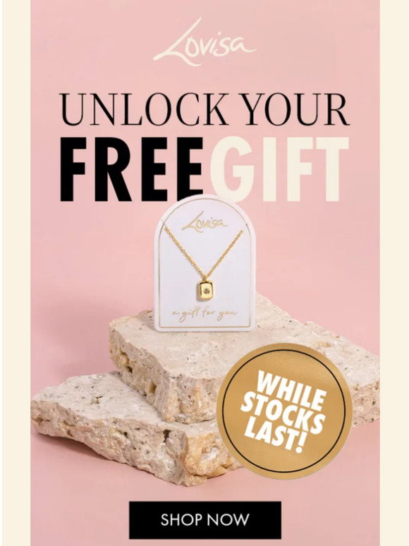 Lovisa: Our gift to you! 🔓💝 | Milled
