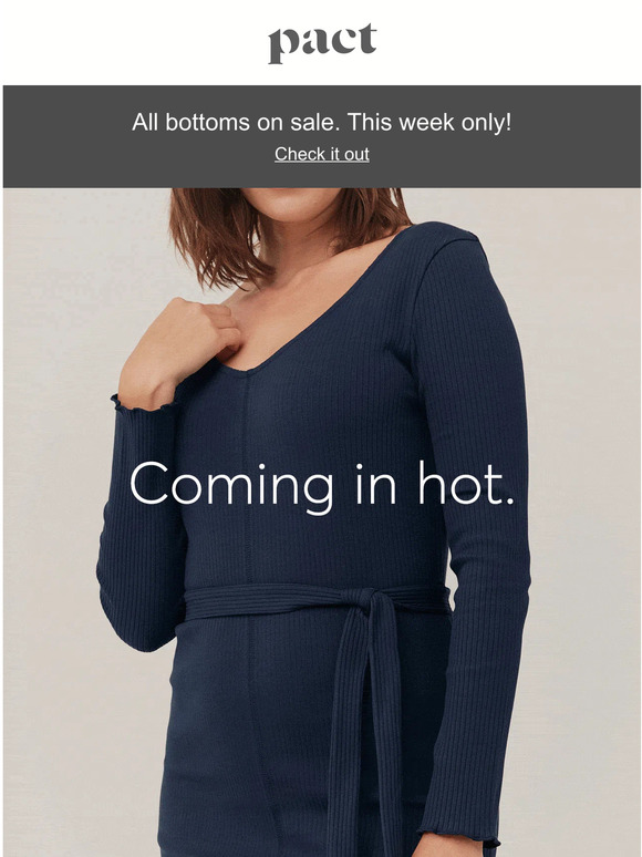 PACT Apparel: It’s giving us 90’s chic. | Milled