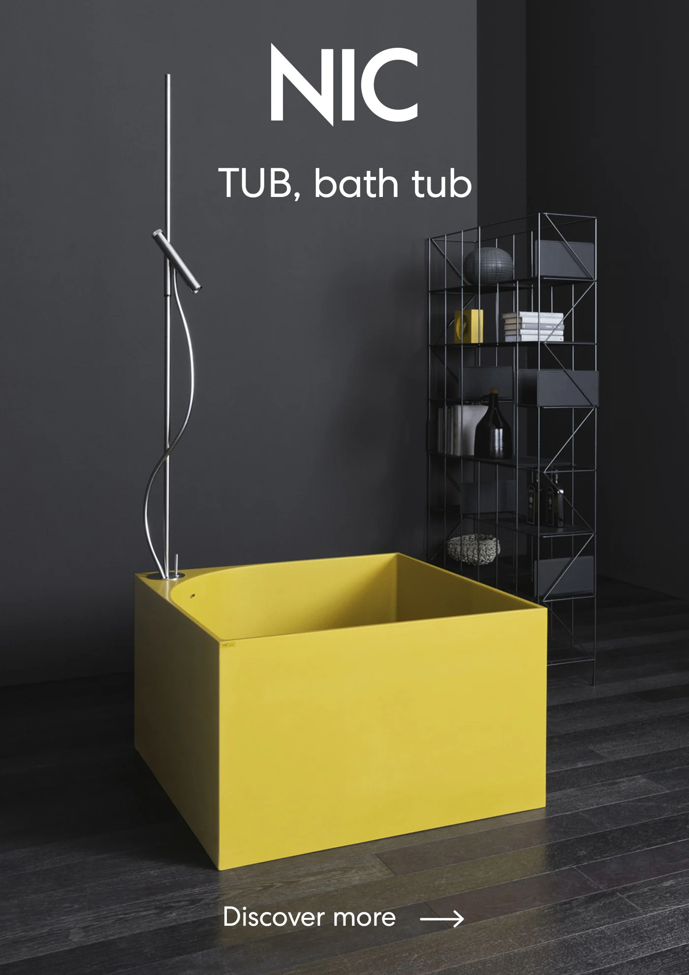 Archiproducts: NIC, the luxury of a bath tub contained in the intimate, compact space of a ...