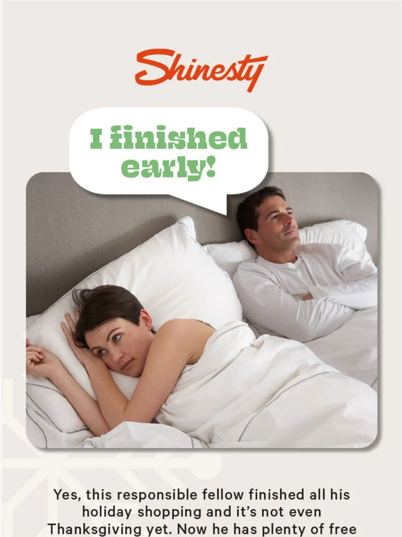 Shinesty: Ready… Set… Go Christmas Shopping! | Milled