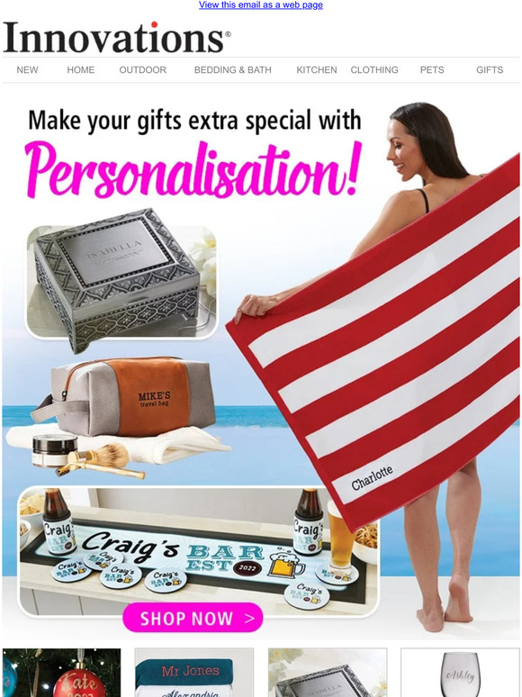 Innovations: Make Your Gifts Extra Special with Personalisation! | Milled