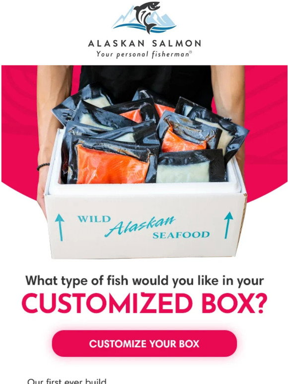 Alaskan Salmon Company: Build Your Own Fish Box In 3 Simple Steps 🐟 ...