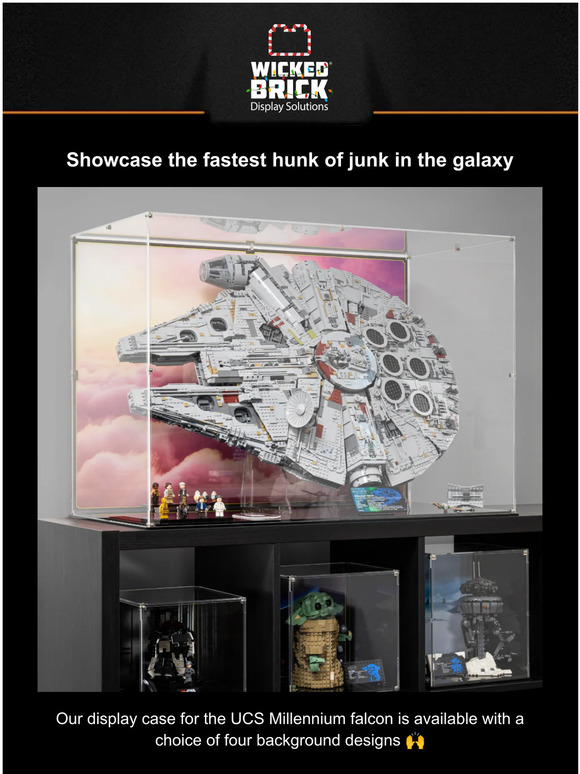 Wicked Brick: Display your favourite Star Wars sets 💥 | Milled