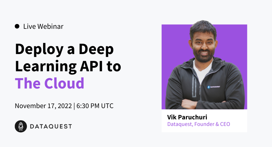 Dataquest Learn How To Deploy A Deep Learning Api To The Cloud Milled