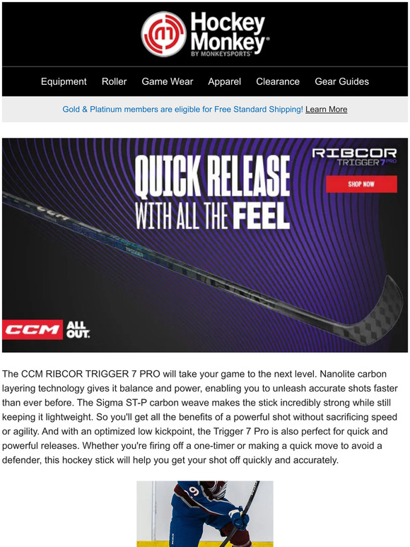 HockeyMonkey: CCM Ribcor Trigger 7 Pro: Take Your Game to the Next ...