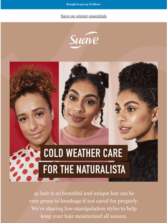 Simple: Low-manipulation styles for winter from Suave | Milled