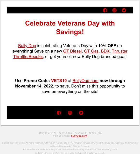 Bully Dog: Celebrate Veterans Day with Bully Dog | Milled