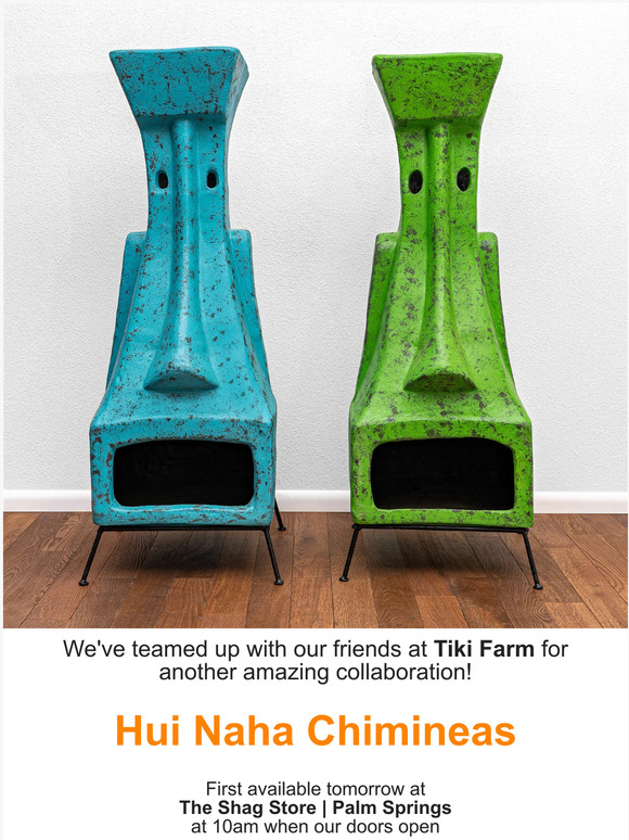 Shag Store: Shag Chimineas are BACK and Available Tomorrow at our Palm ...