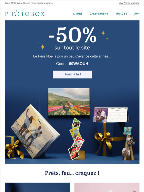 PhotoBox: Faites le plein, il y a -50% sur le site 🐿️ | Milled