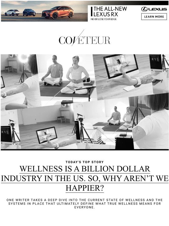 Coveteur: Wellness is a Billion Dollar Industry in the US. So, Why Aren ...