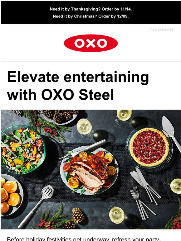 OXO: How to take holiday celebrations to the next level | Milled