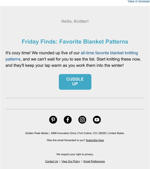 Interweave: Cozy Up with Our Favorite Blanket Patterns | Milled