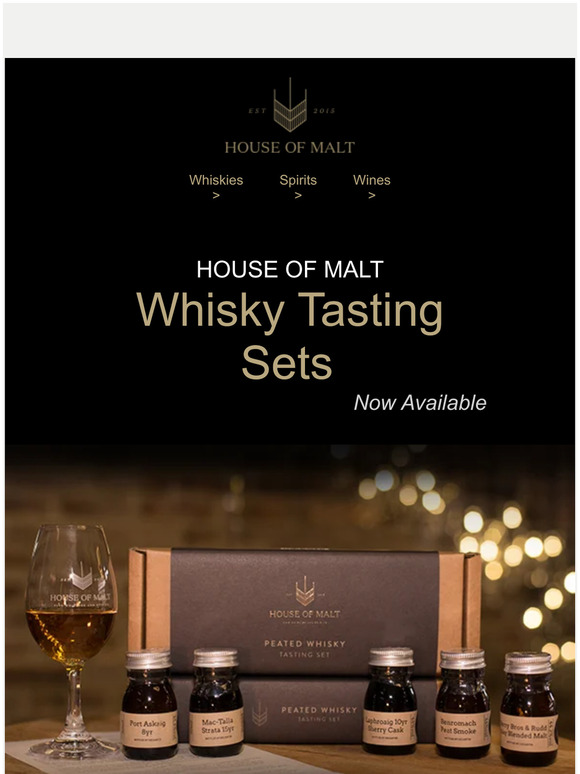House of Malt: NEW Tasting Sets from House of Malt | Milled