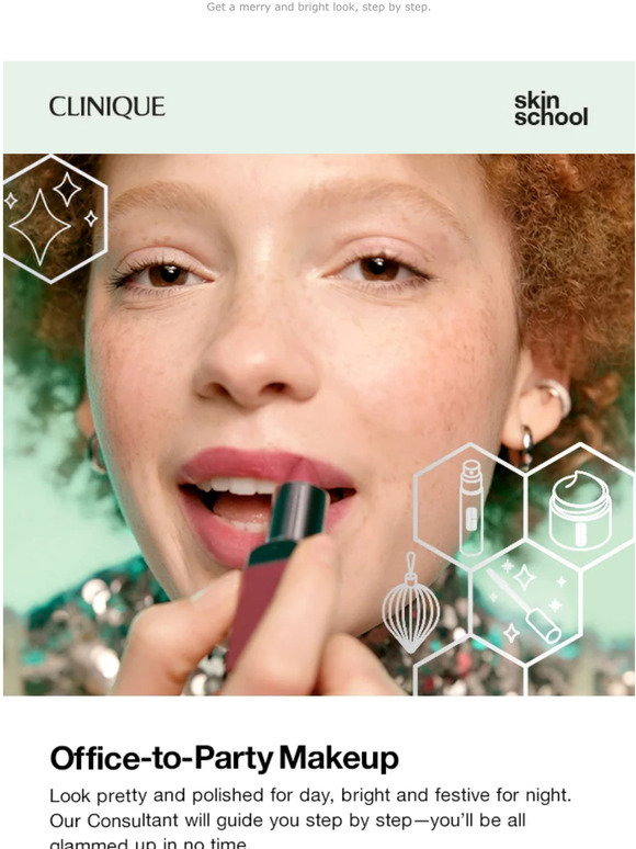 Clinique: We have your office-to-party look in here 🎉 | Milled