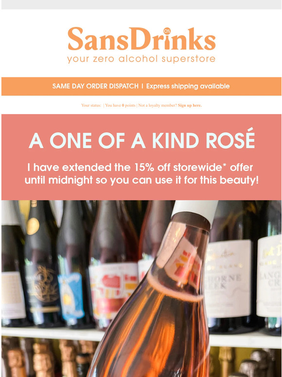 Sans Drinks: The Most Anticipated Premium Non-Alc Rosé Launch Of The Year 🌸 | Milled