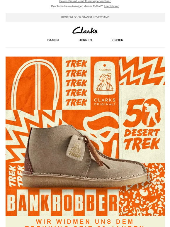 Clarks: 50 Jahre Trekking | Milled