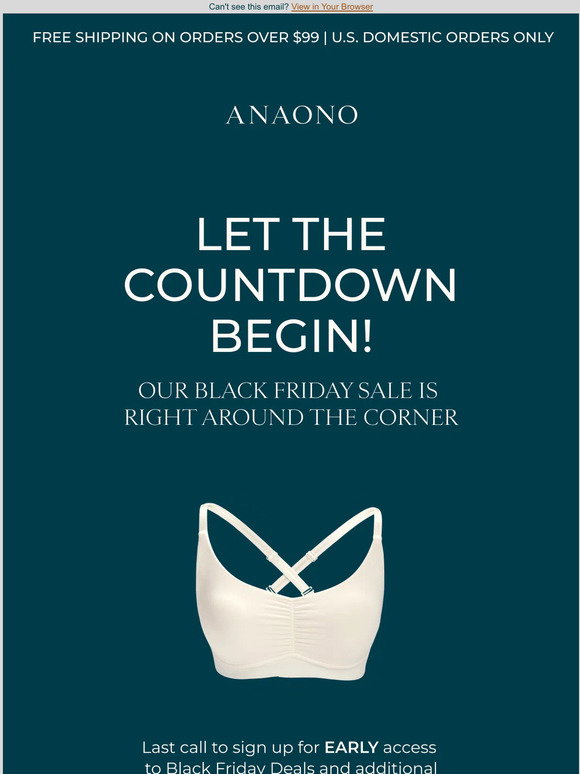 AnaOno: Our Biggest Sale of the Year Is Approaching! | Milled