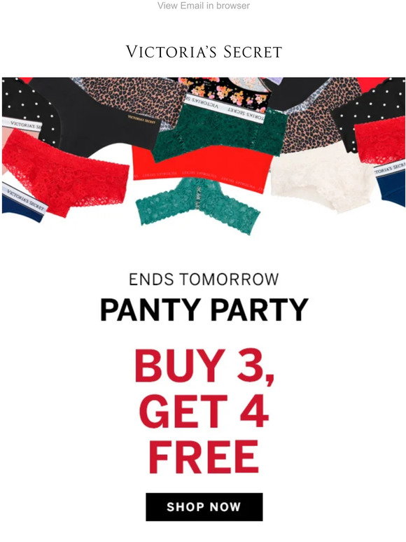 Victoria Secret Panty Party