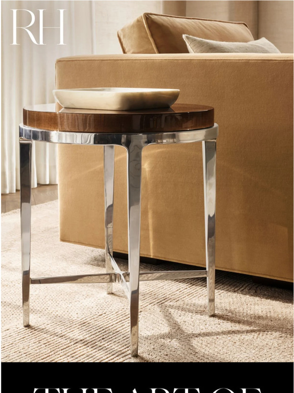 Restoration Hardware: The Benoit Collection. Discover the Art of Lacquer. | Milled